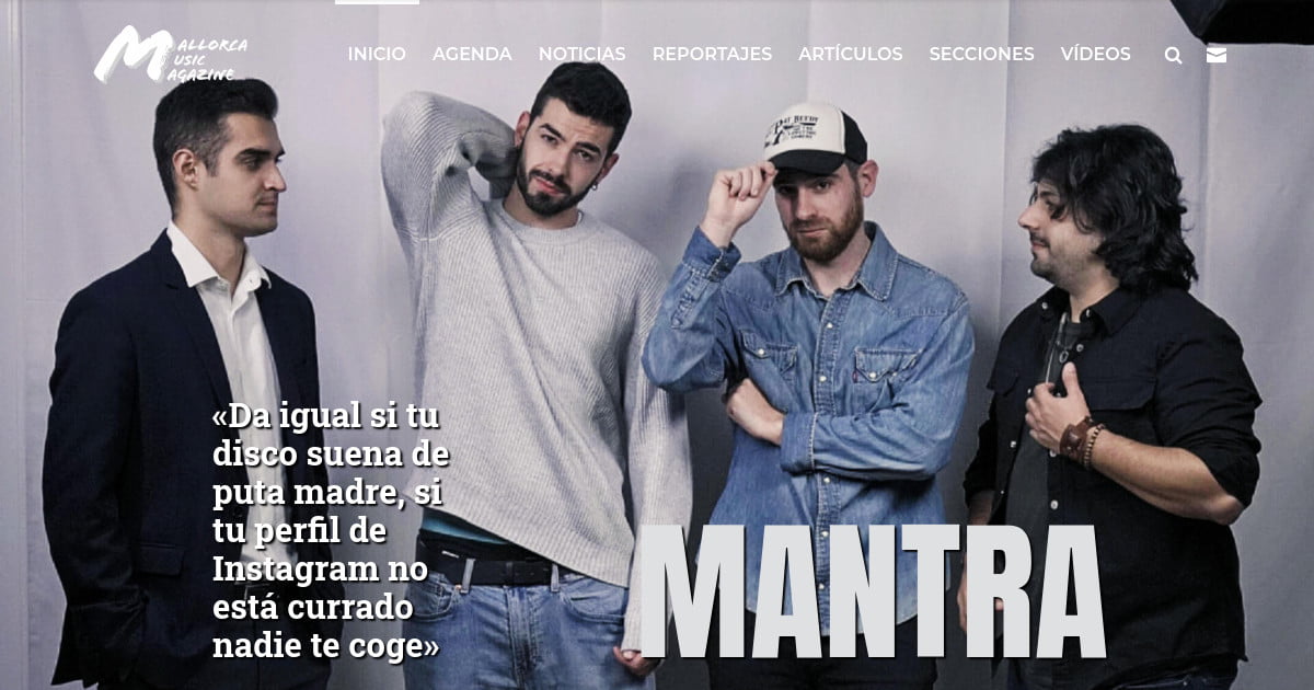 Mantra: "Da igual si tu disco suena de puta madre, si tu perfil de ...