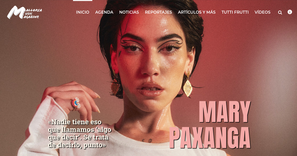 Mary Paxanga: "Nadie tiene eso que llamamos ‘algo que decir’. Se trata ...