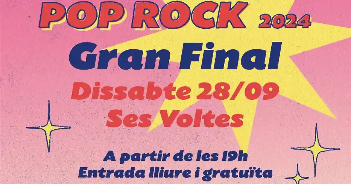 Gran Final del Concurso Pop Rock Palma 2024 en Ses Voltes (Palma ...